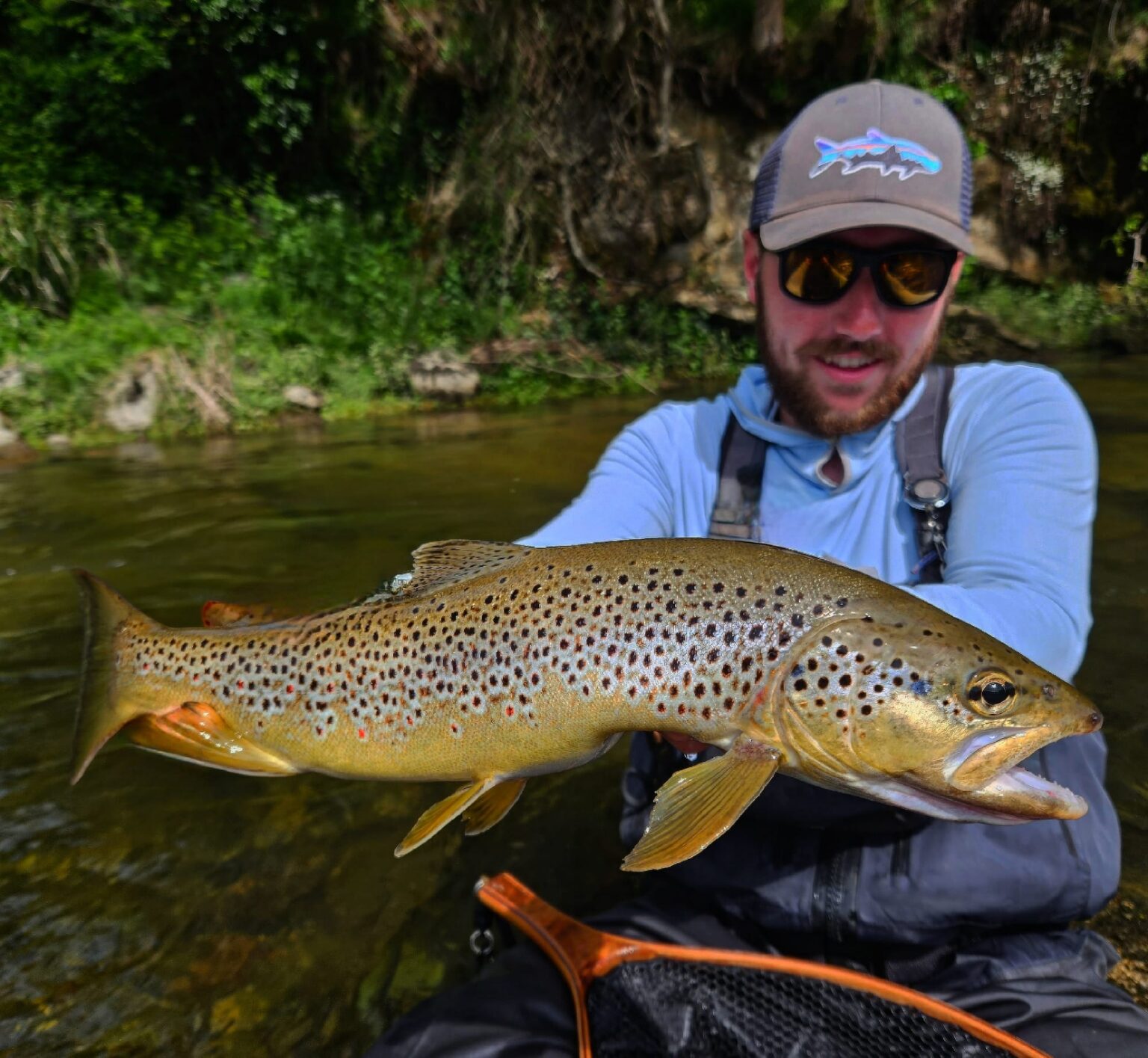 Comment pêcher les grosses truites aux leurres en grandes rivières